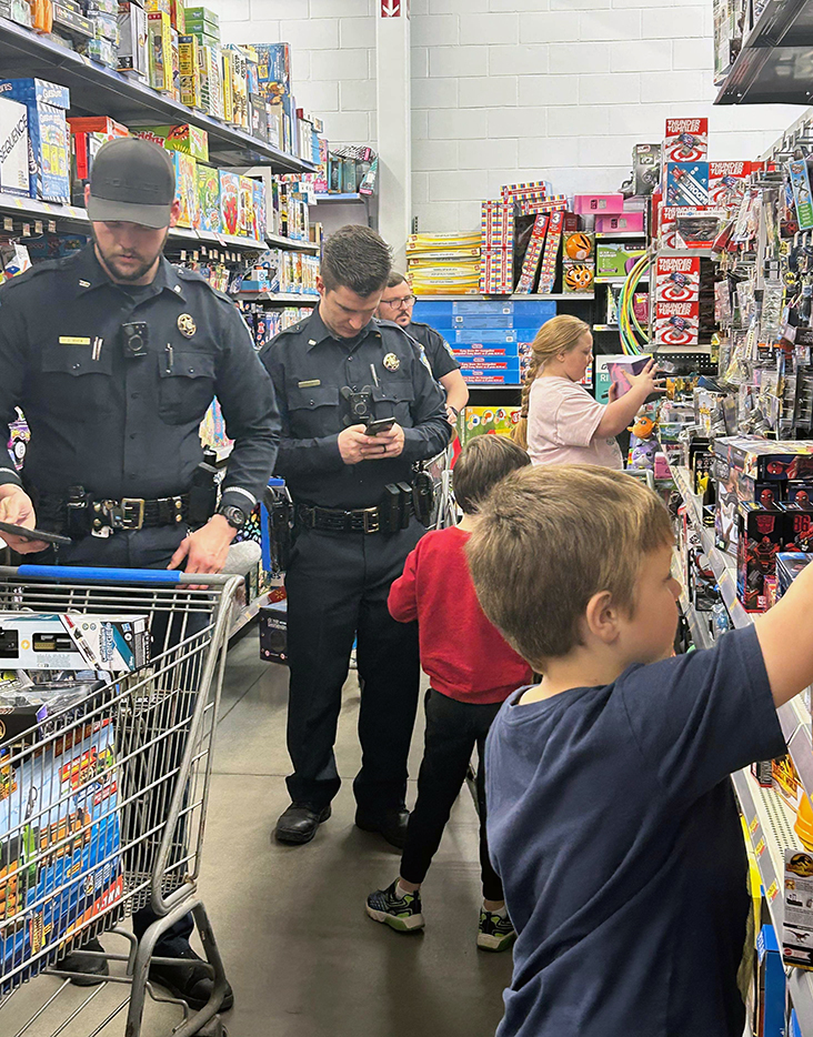 Shop with a Cop - Johnston County Sentinel