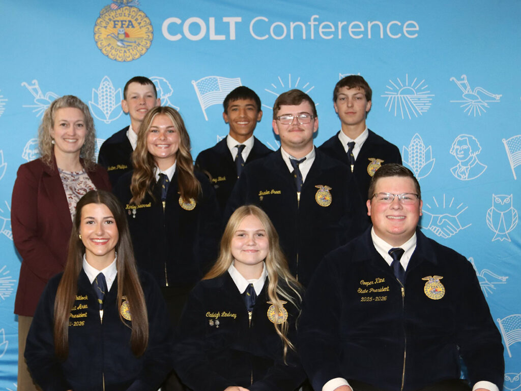 Milburn FFA officers attend COLT conference - Johnston County Sentinel